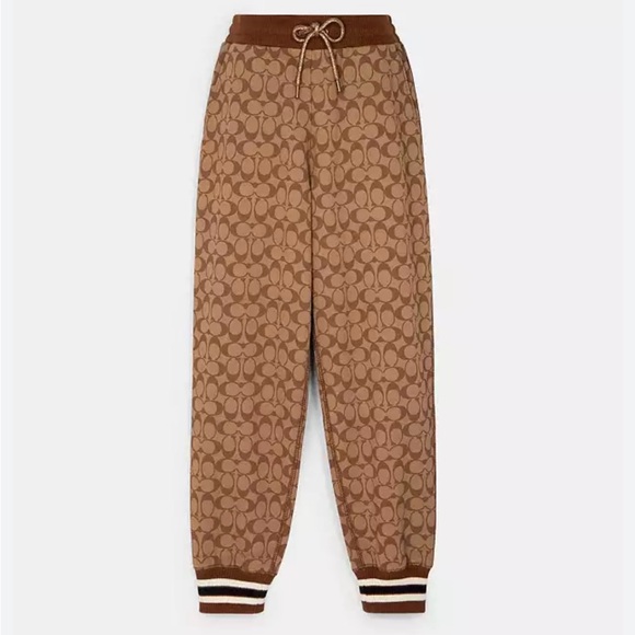Coach | Pants & Jumpsuits | Coach X Jennifer Lopez Signature Sweatpants ...